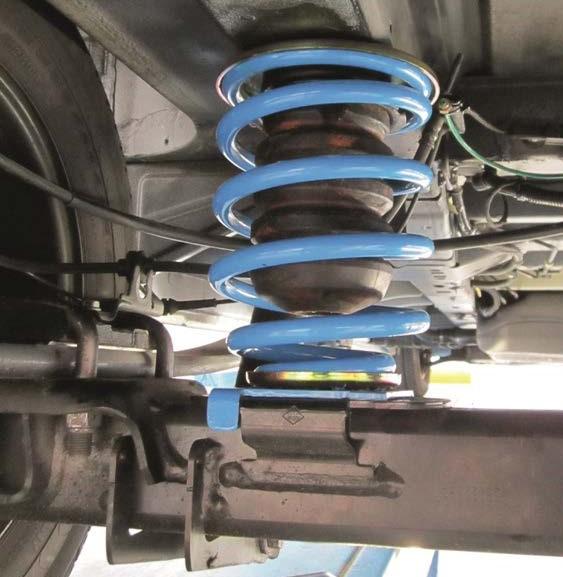Versterkte vering camper - airsuspension
